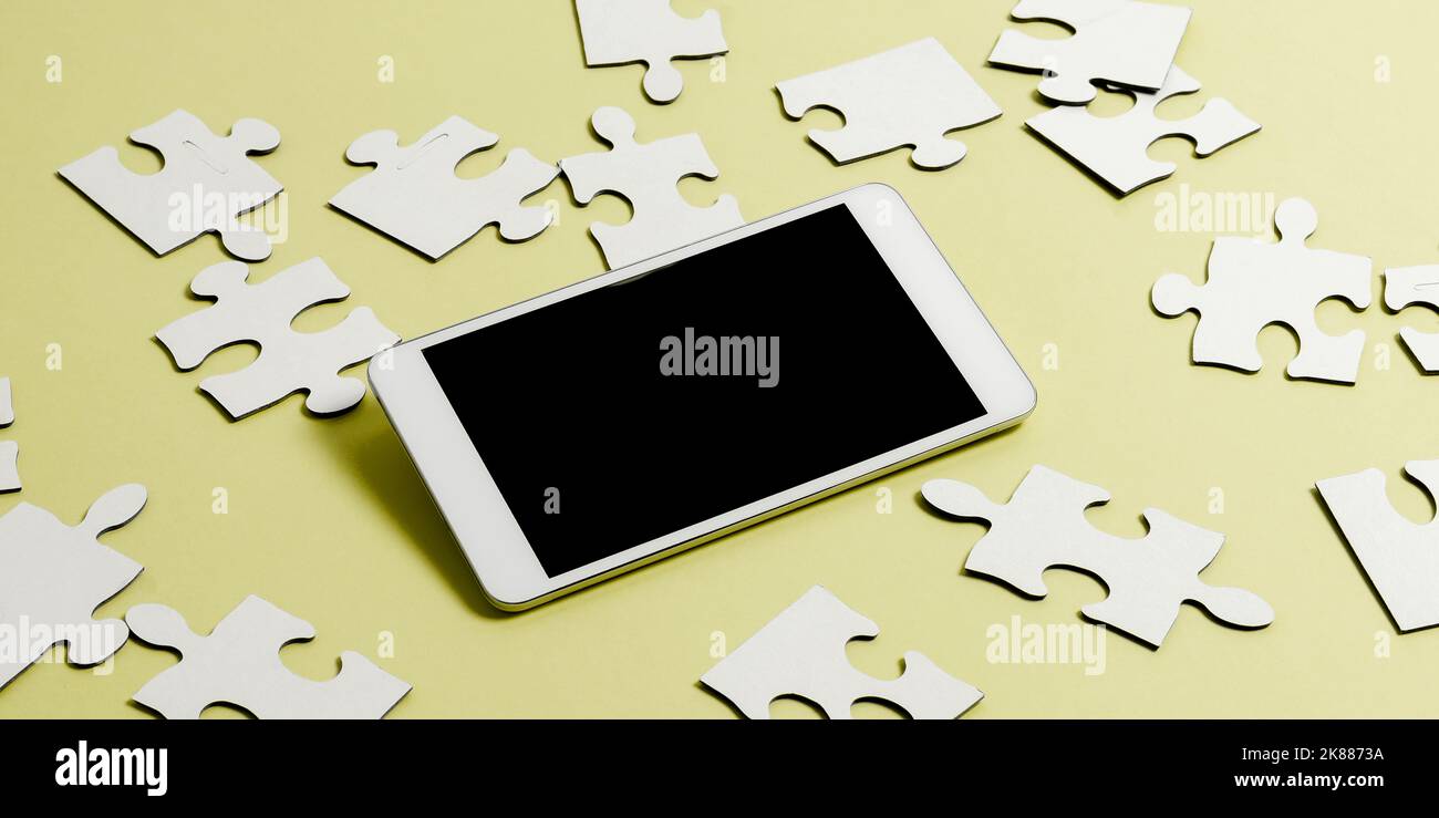 Mobile Phone Screen With Important Messages On Desk. Crutial ...