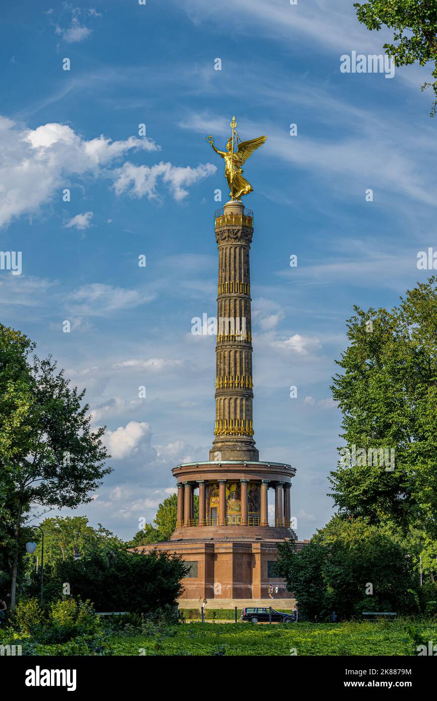 Victory Column in Berlin, Germany Stock Photo - Alamy