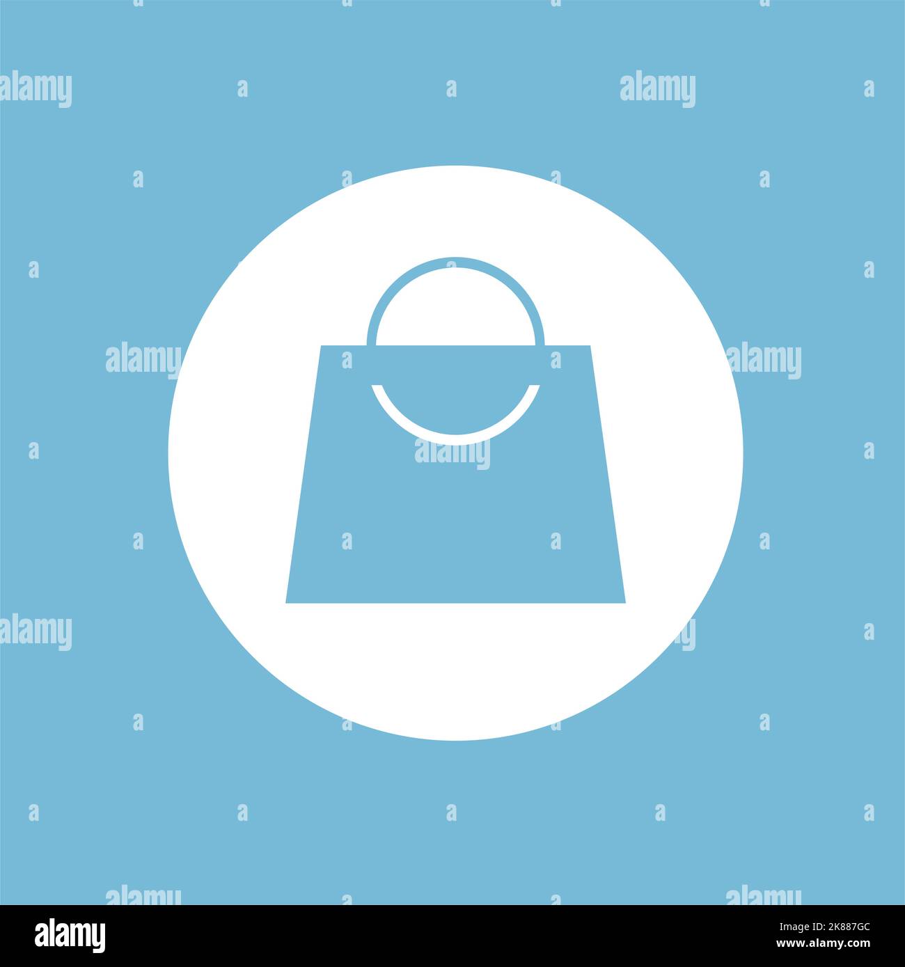 shop bag icon Stock Vector Image & Art - Alamy