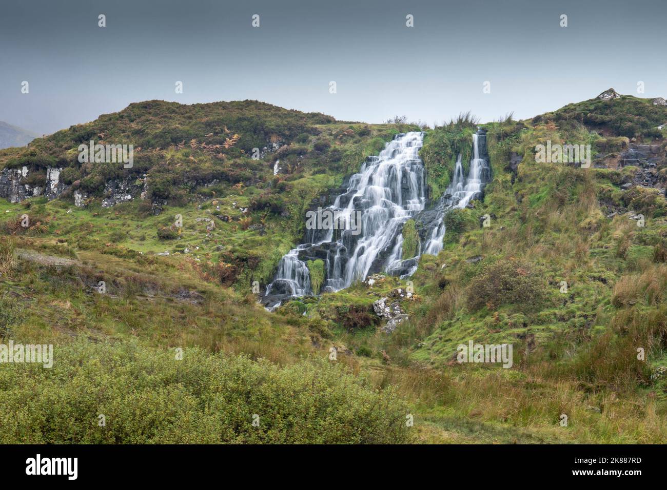 A waterfall on the Isle of Skye Scotland Uk Stock Photo - Alamy