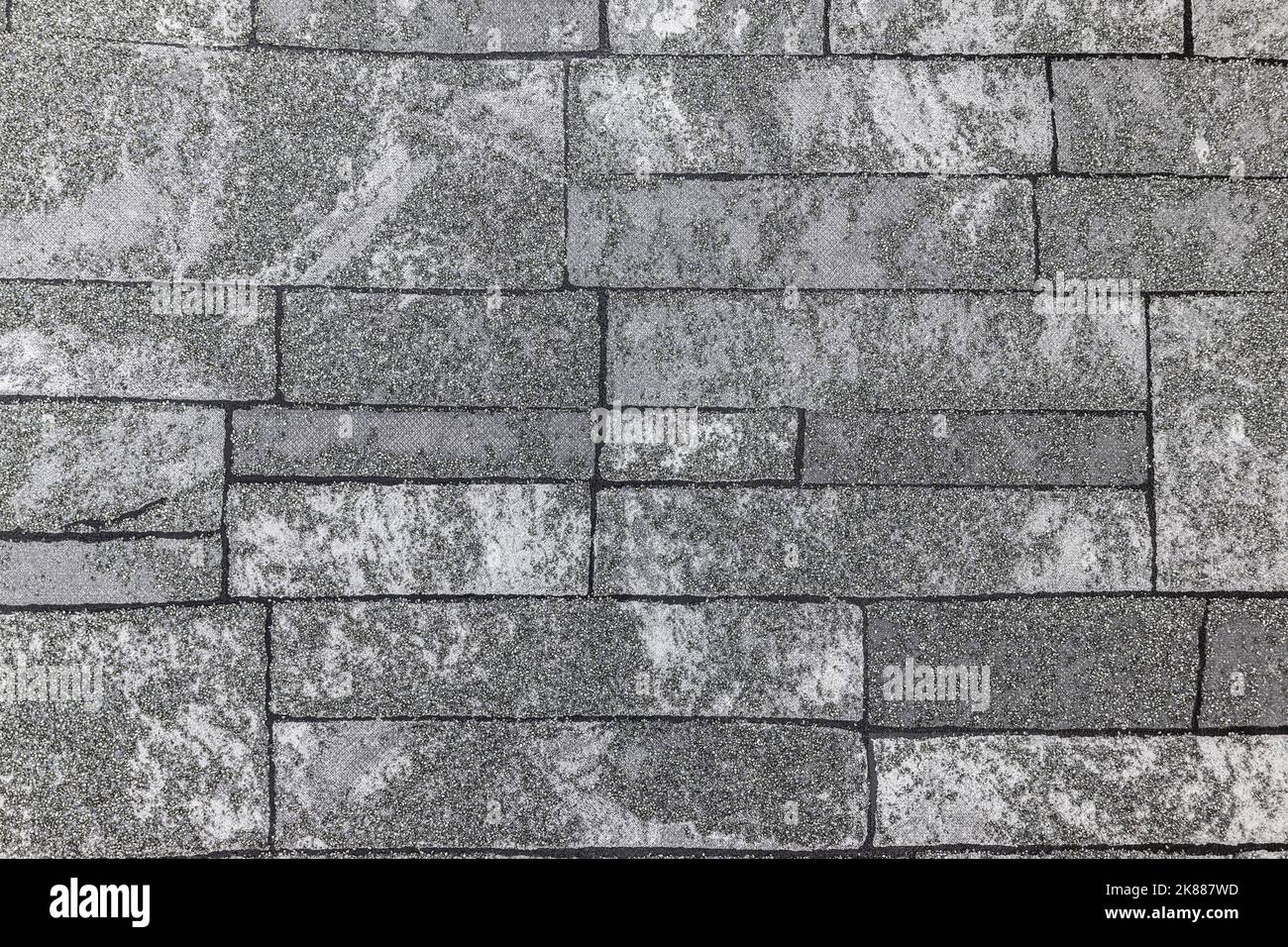 Wallcovering texture background with aged bricks pattern Stock Photo ...