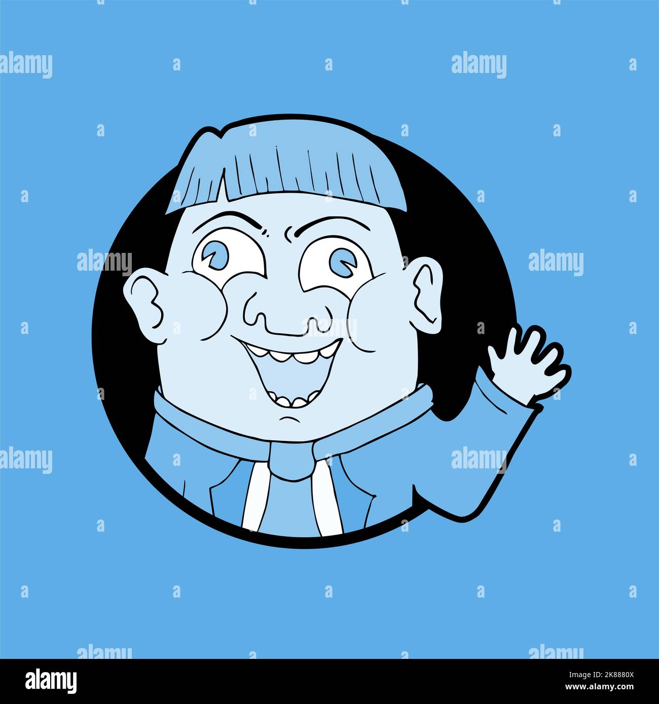 Funny face design Stock Vector Image & Art - Alamy