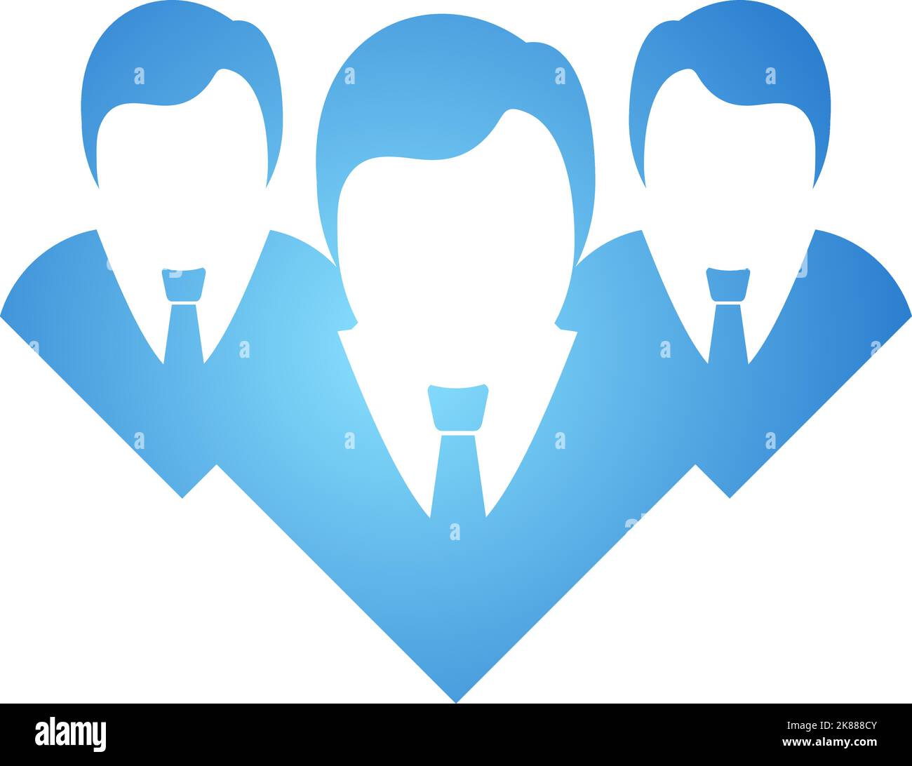 Professional teamwork icon Stock Vector Image & Art - Alamy