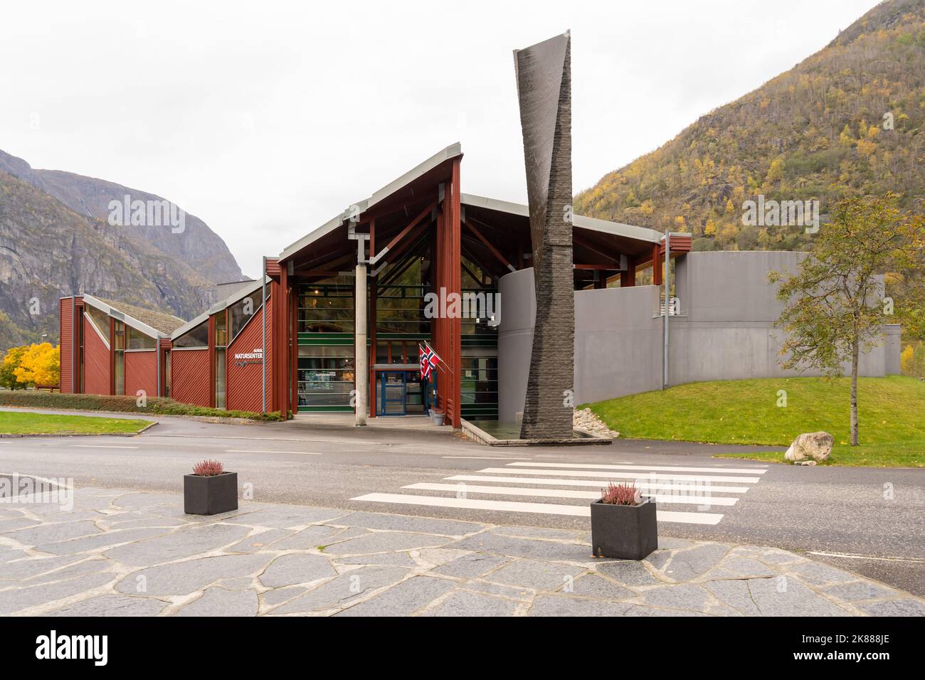 Vestland county, Norway - October 12, 2022: Norwegian Nature Center in ...