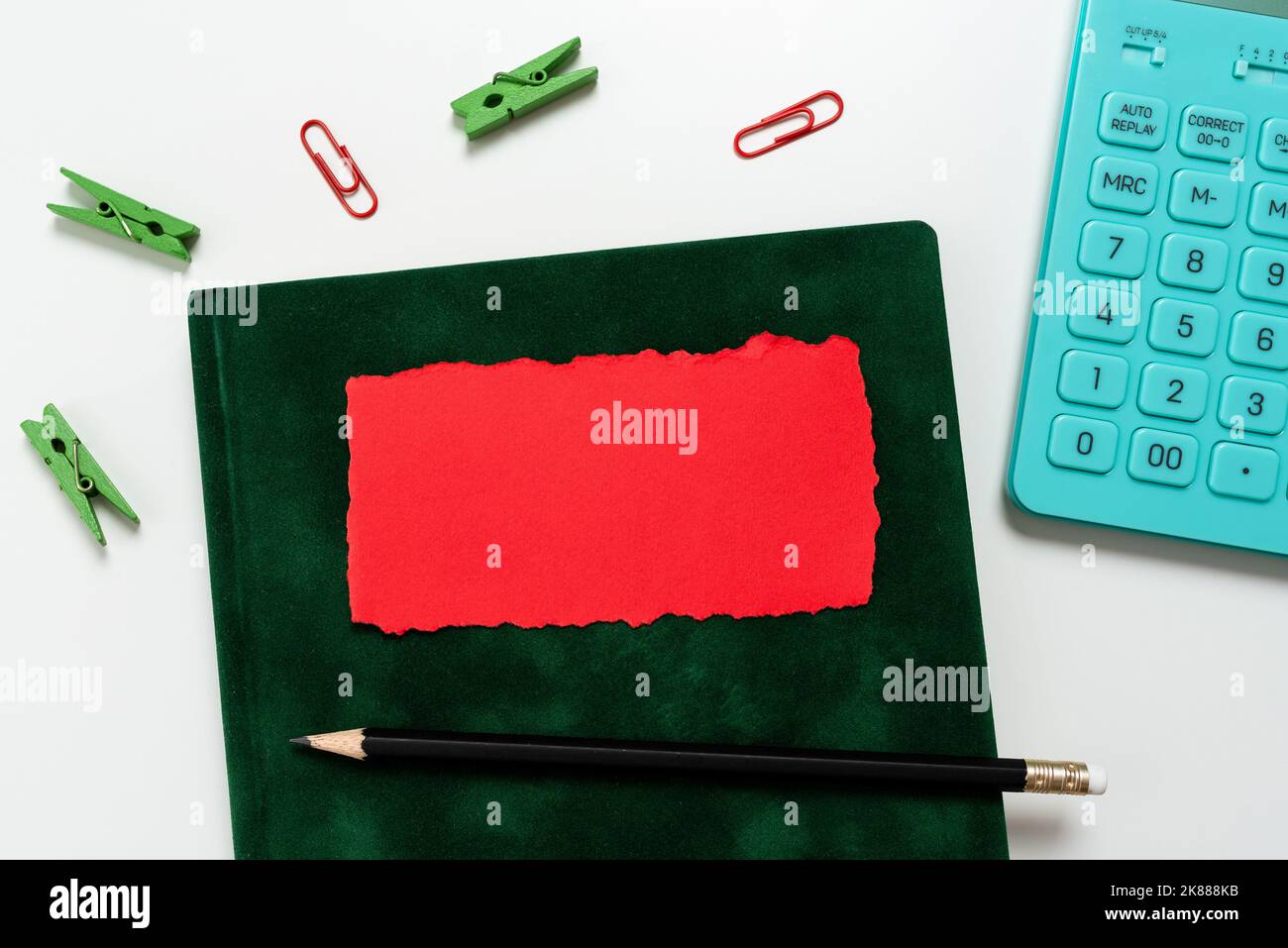 Multiple Assorted Collection Office Stationery Photo With Pens Pencils ...