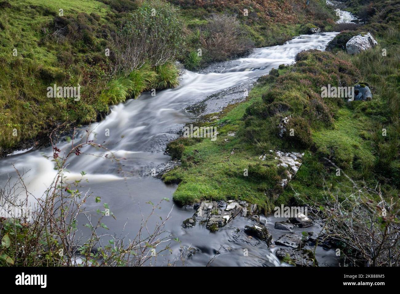 A mountain stream on the Isle of Skye Scotland UK Stock Photo - Alamy
