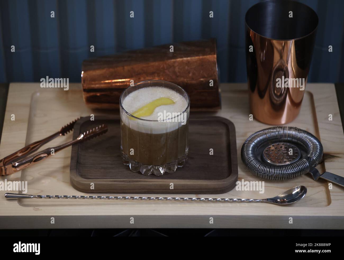 Lanna Tamarind cocktail from Plaa in Central. 30SEP22 SCMP / Jonathan ...