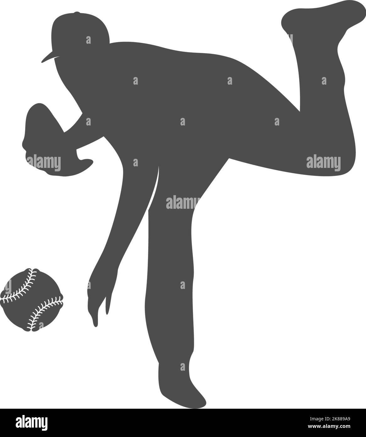 Baseball icon logo design illustration vector Stock Vector Image & Art ...