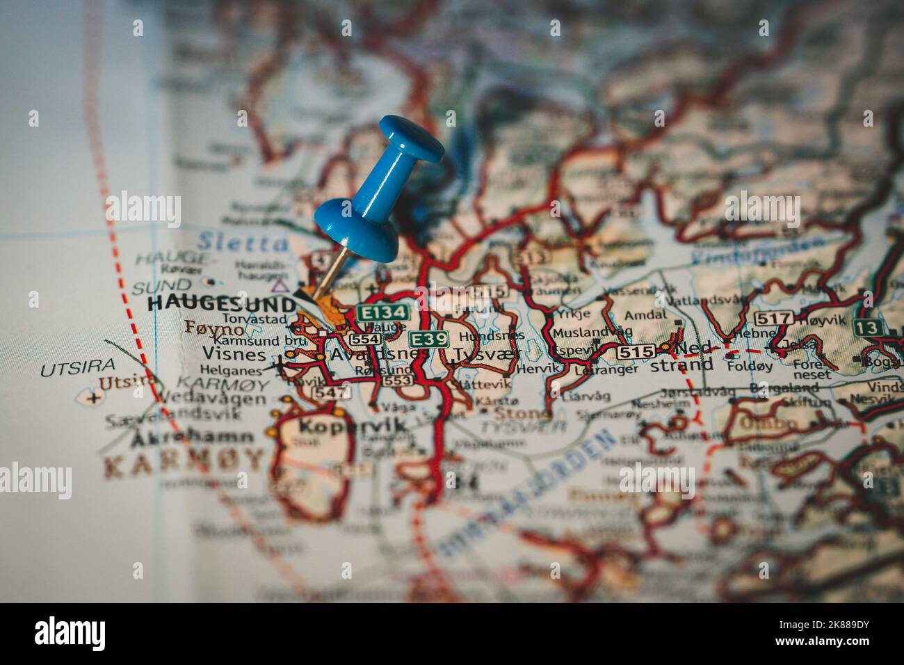 Road atlas europe hi-res stock photography and images - Alamy