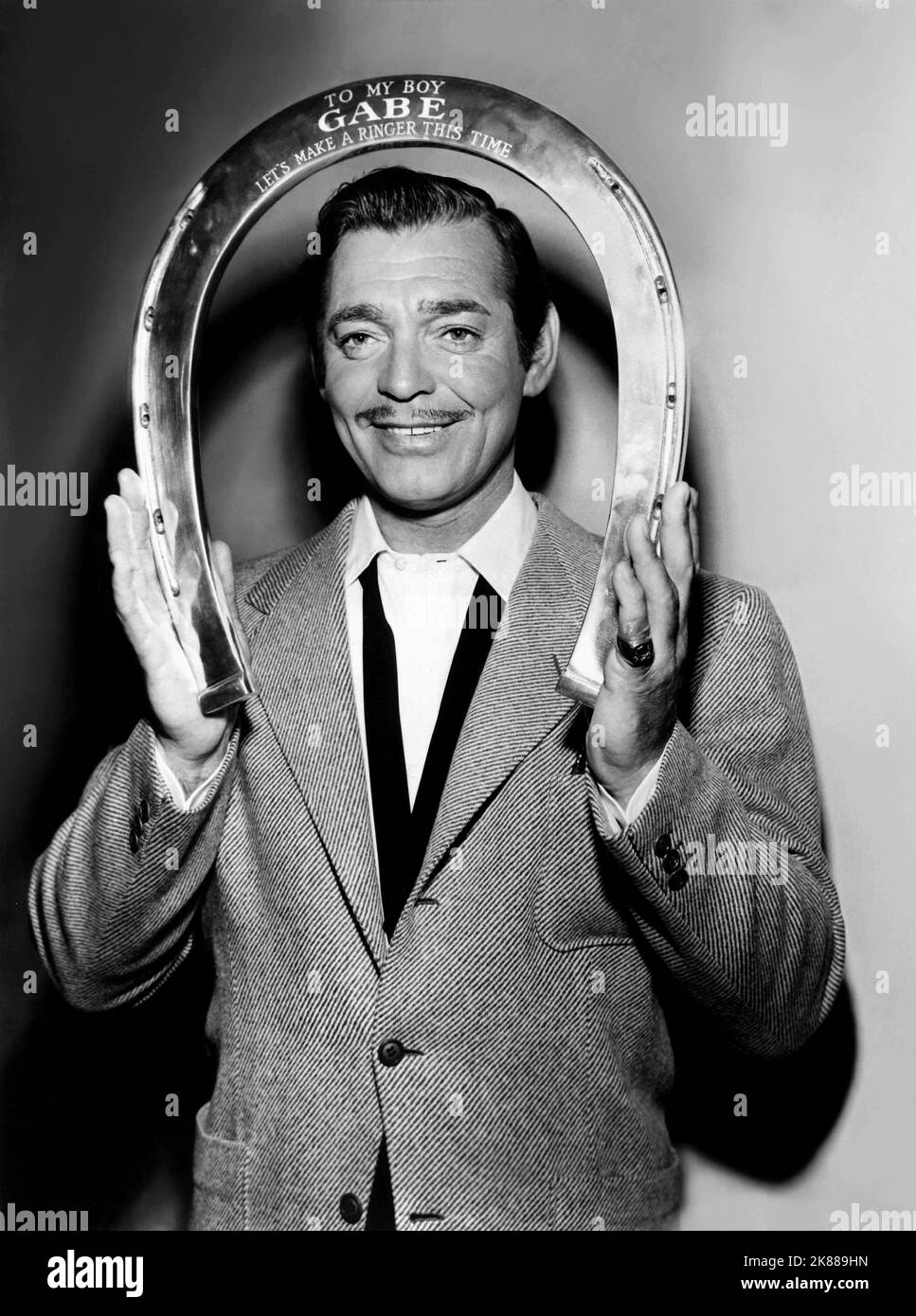 Clark Gable Actor 01 May 1951 **WARNING** This Photograph is for ...