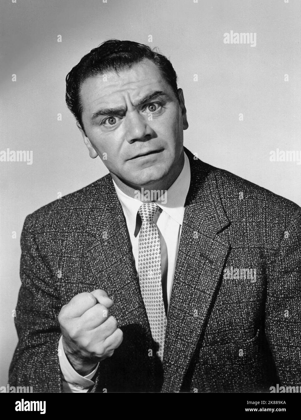 Ernest Borgnine Actor 01 May 1958 **WARNING** This Photograph is for ...