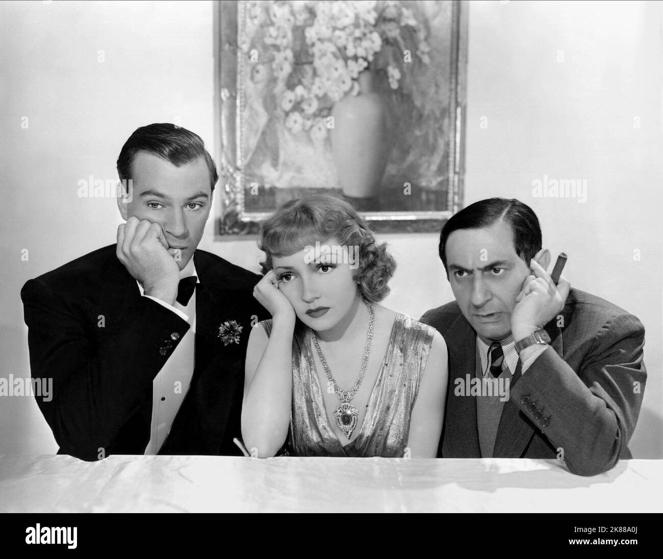 Garry Cooper, Claudette Colbert & Ernst Lubitsch Actor, Actress ...