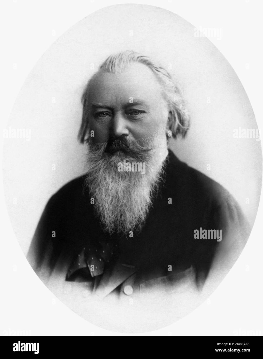 Johannes Brahms Composer 01 May 1880 **WARNING** This Photograph is for ...