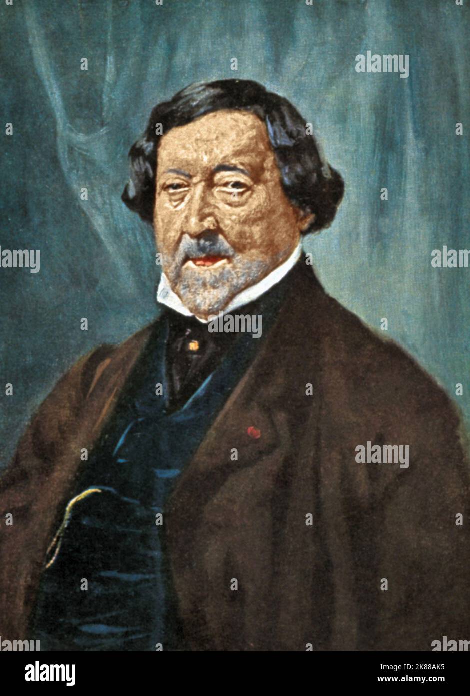 Gioacchino Rossini Composer 01 May 1832 **WARNING** This Photograph is ...
