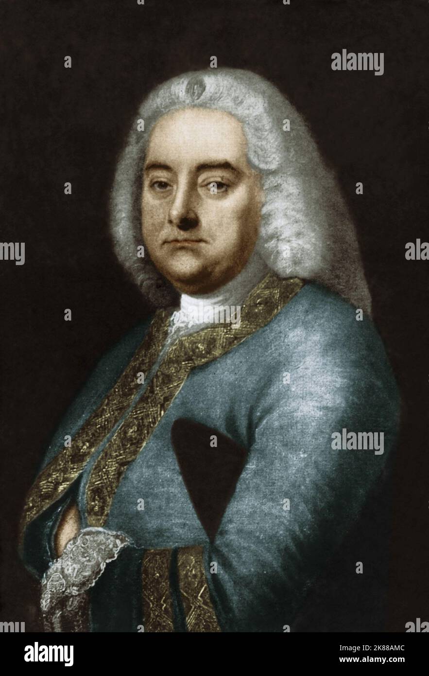 Georg Friedrich Handel Composer 01 May 1826 **WARNING** This Photograph ...
