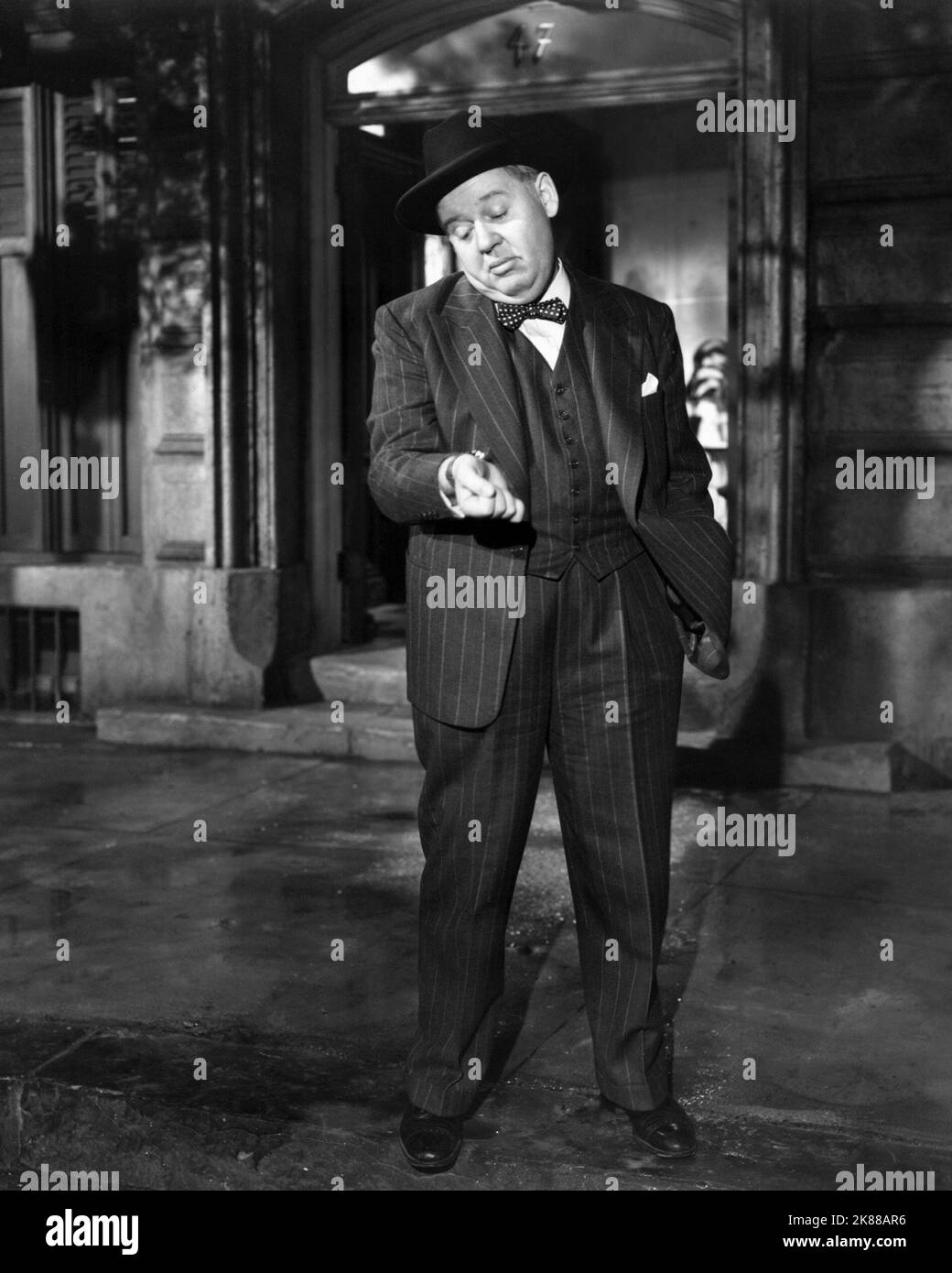 Charles Laughton Actor 01 April 1946 **WARNING** This Photograph is for ...