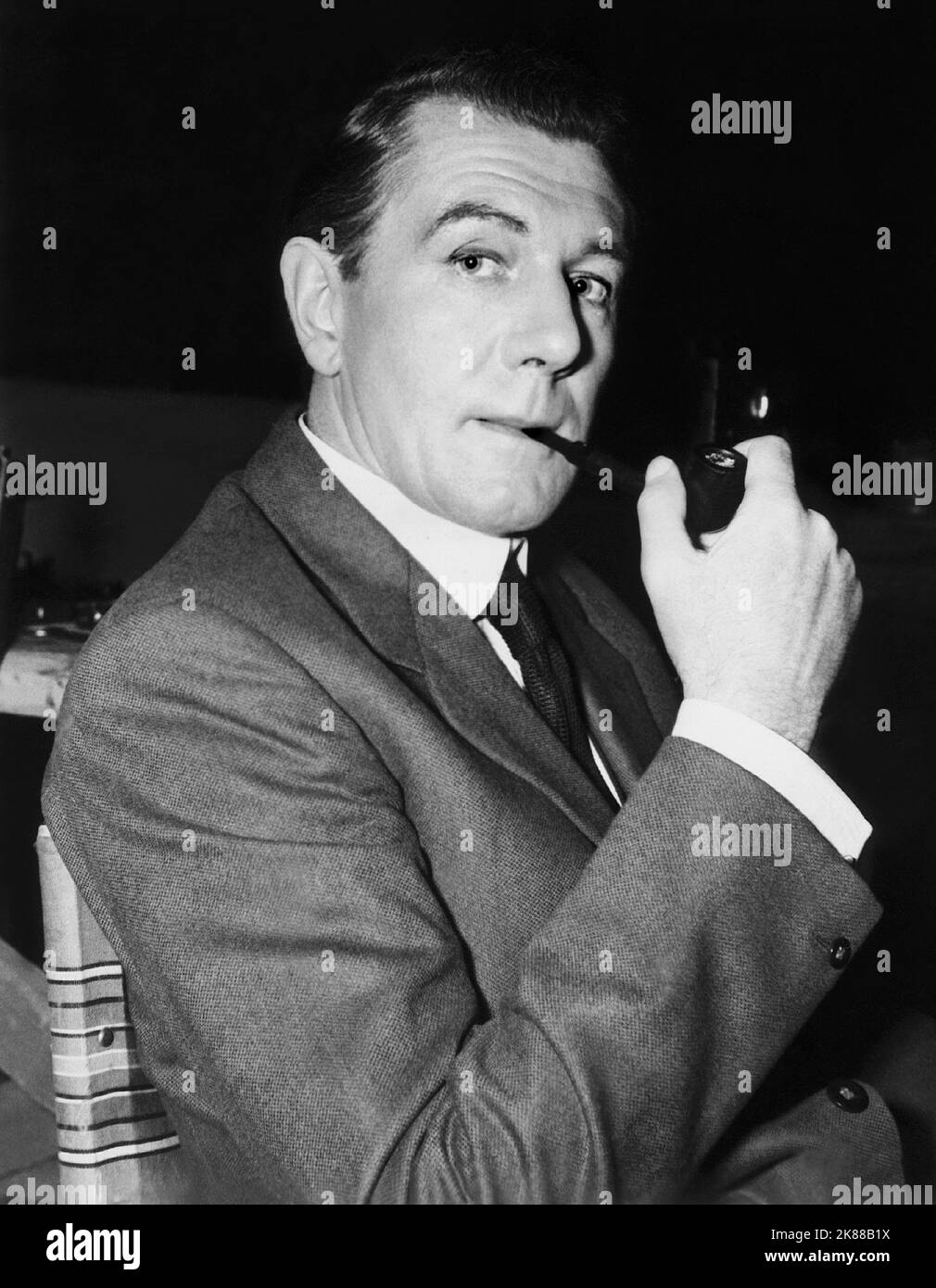 Michael Redgrave Actor 01 May 1959 **WARNING** This Photograph is for ...