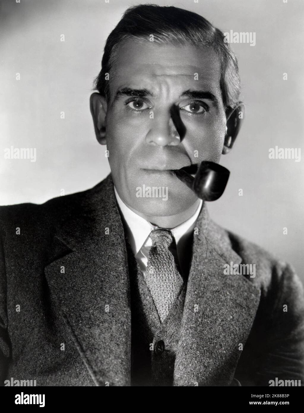 Boris Karloff Actor 01 May 1936 **WARNING** This Photograph is for ...