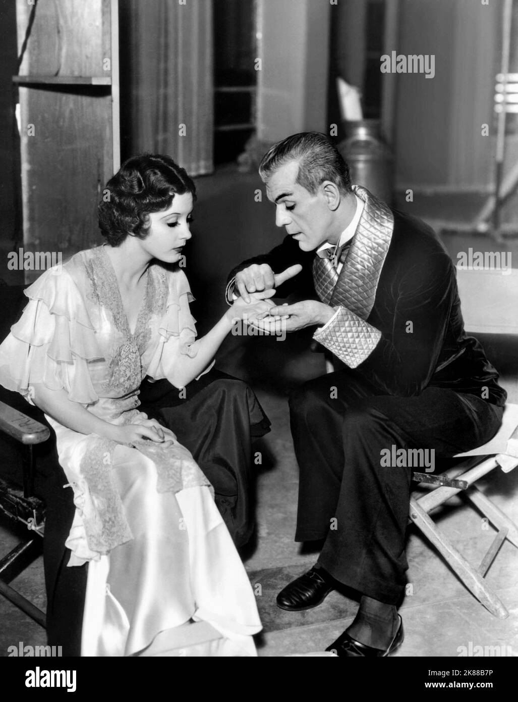 Boris Karloff Actor 01 May 1935 **WARNING** This Photograph is for ...