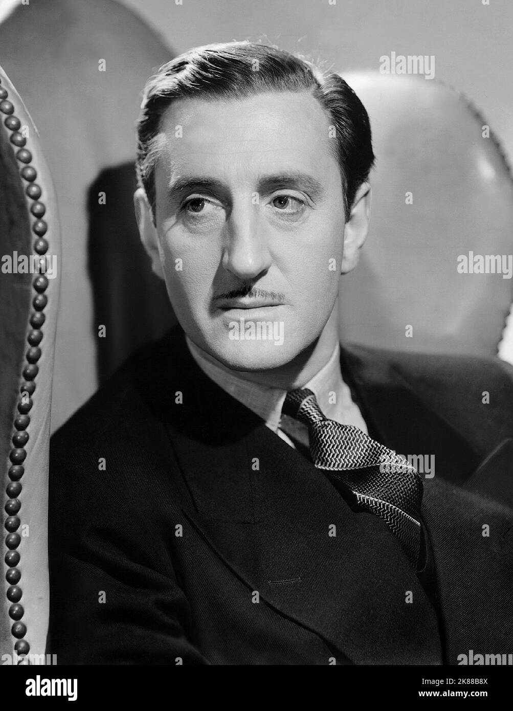 Basil Rathbone Actor 01 May 1945 **WARNING** This Photograph is for ...