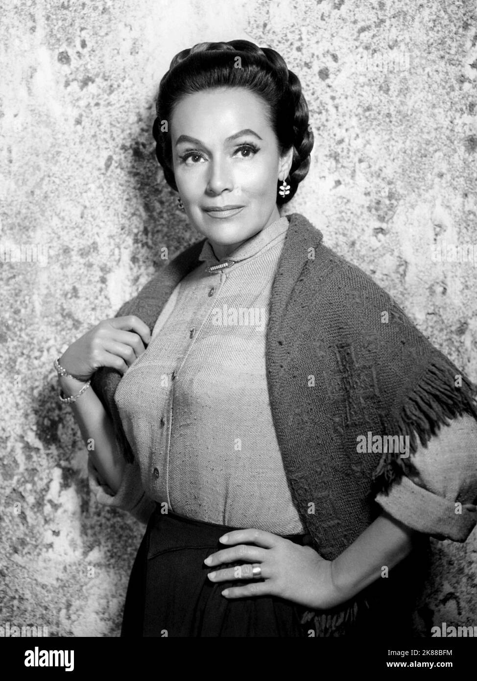 Delores Del Rio Actress 01 May 1958 **WARNING** This Photograph is for ...