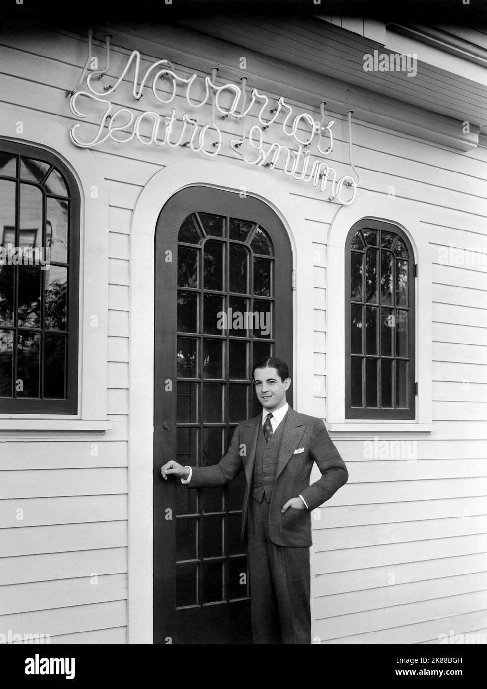Ramon Novarro Actor 01 May 1930 **WARNING** This Photograph is for ...