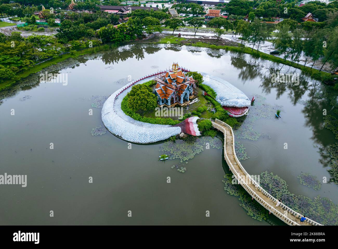 Drone japan temple hi-res stock photography and images - Alamy