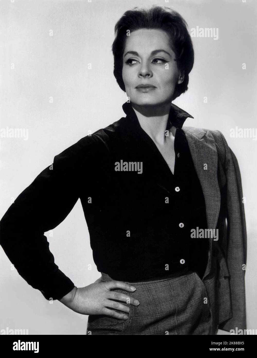 Viveca Lindfors Actress 01 March 1958 **WARNING** This Photograph is ...