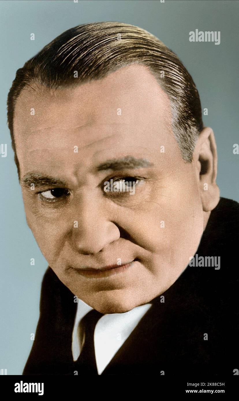 Wallace Beery Actor 01 May 1933 **WARNING** This Photograph is for ...