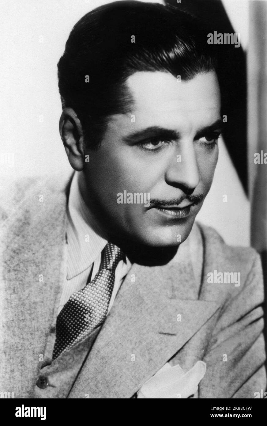 Warner Baxter Actor 01 May 1935 **WARNING** This Photograph is for ...