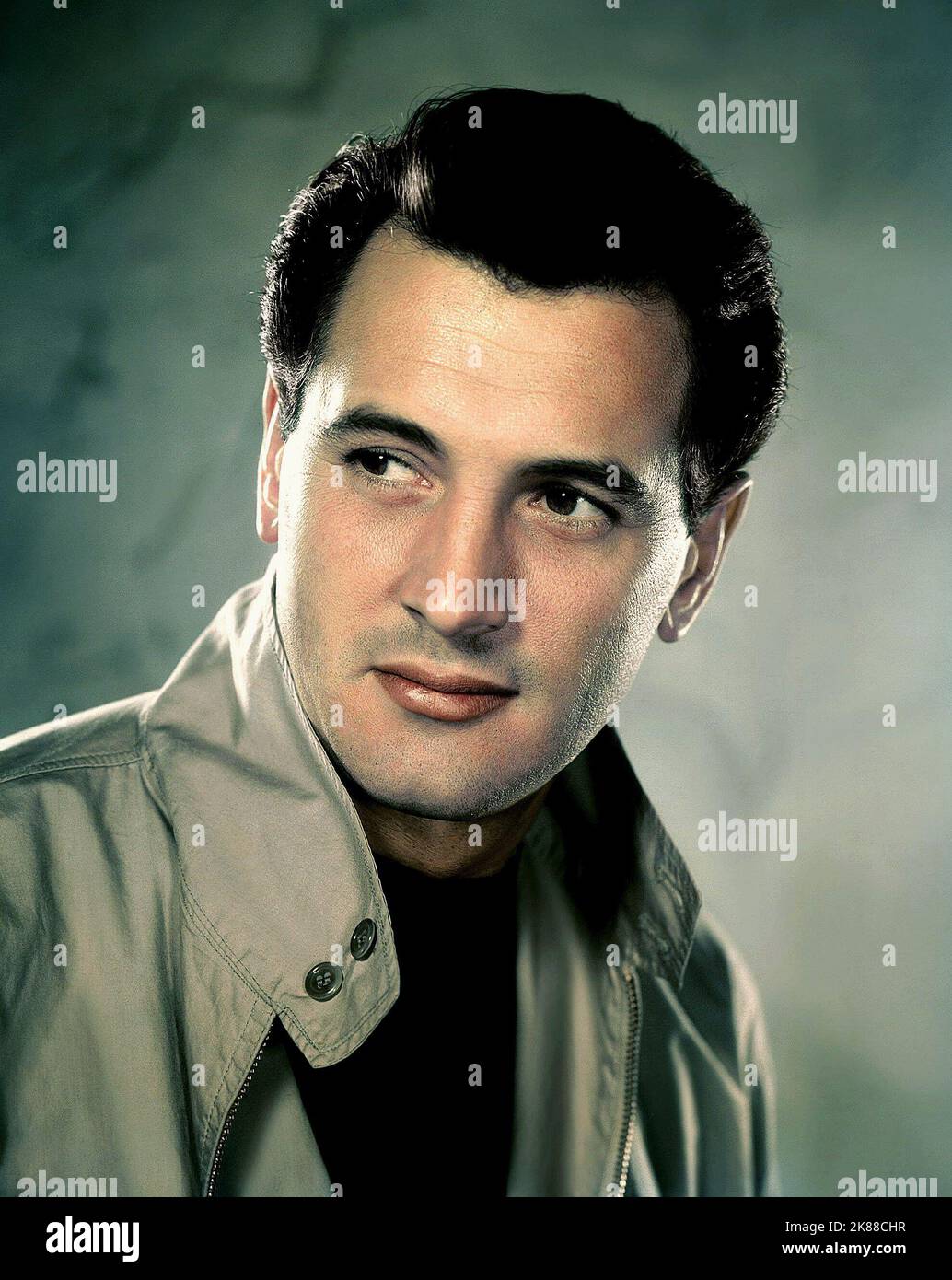 Rock Hudson Actor 01 May 1957 **WARNING** This Photograph is for ...