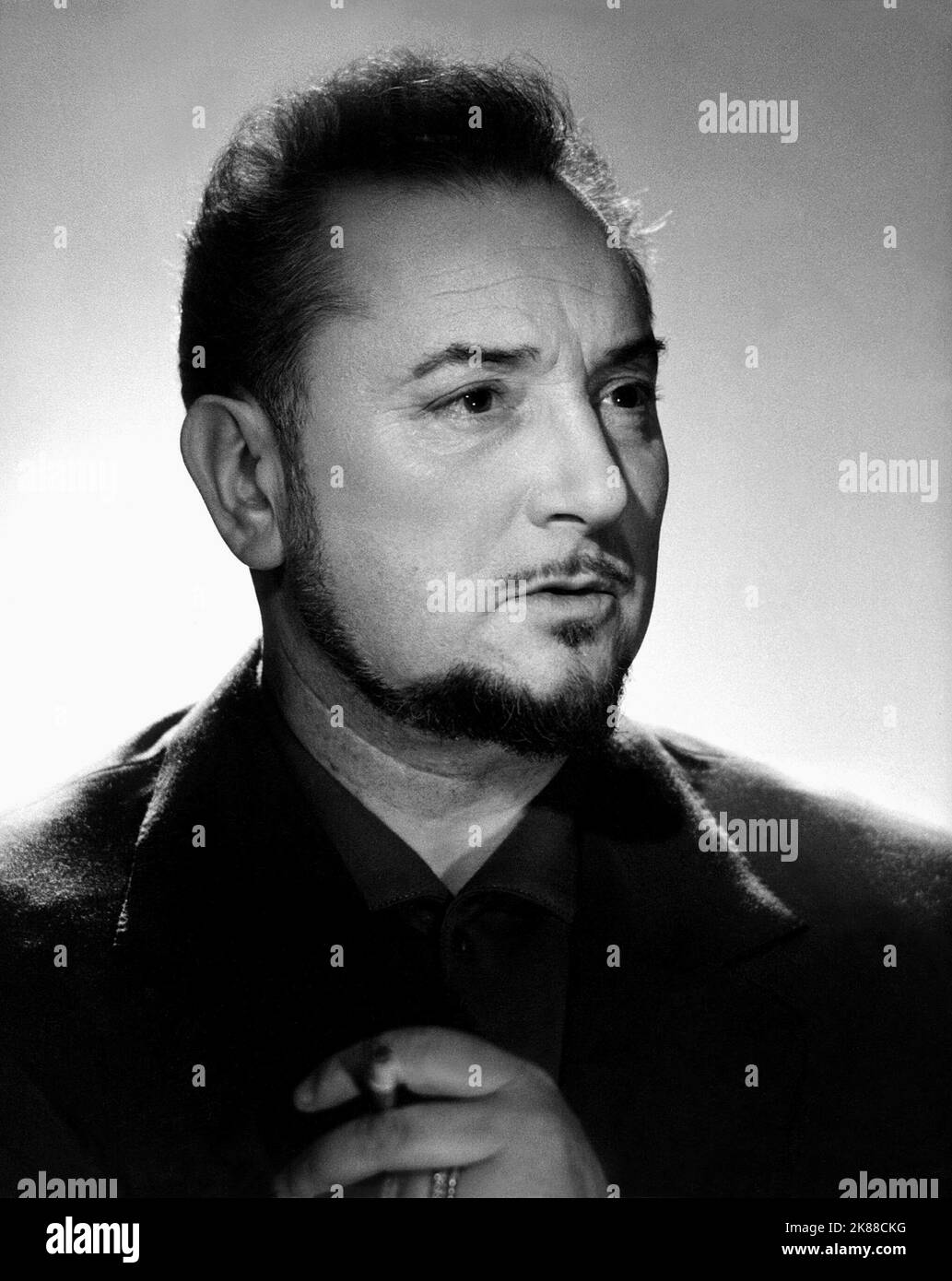 Pierre Brasseur Actor 01 May 1955 **WARNING** This Photograph is for ...