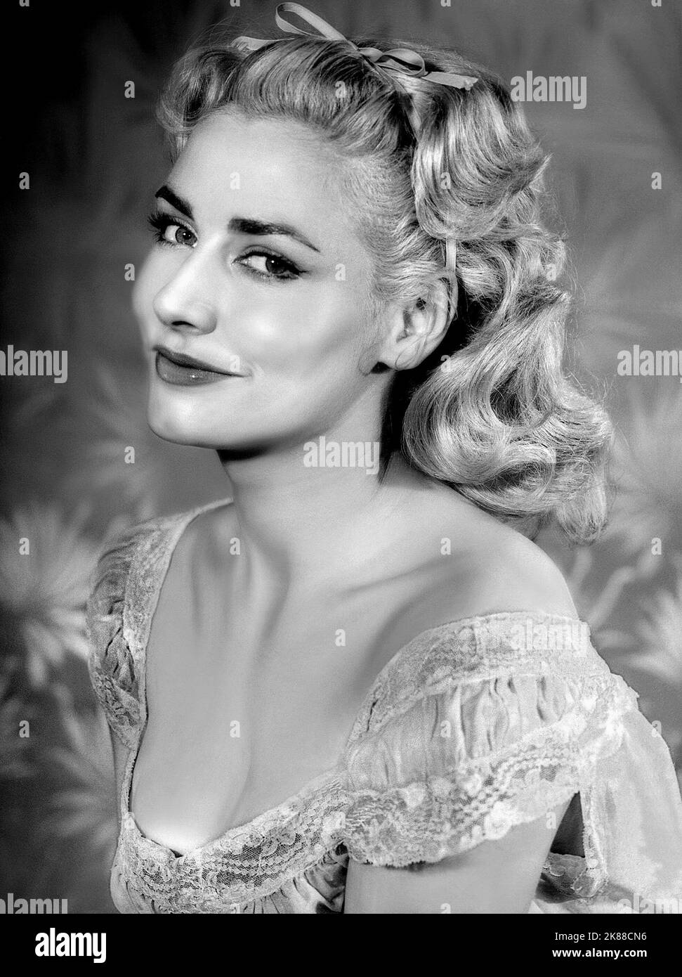 Elga Andersen Actress 01 May 1958 **WARNING** This Photograph is for ...
