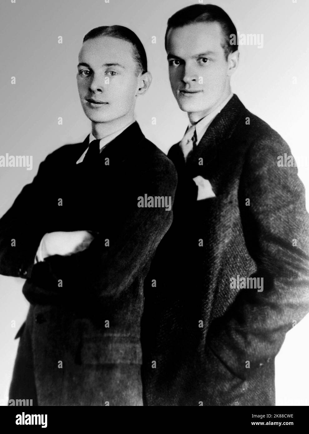 Jack Hope & Bob Hope Actor With Brother 01 May 1928 **WARNING** This ...