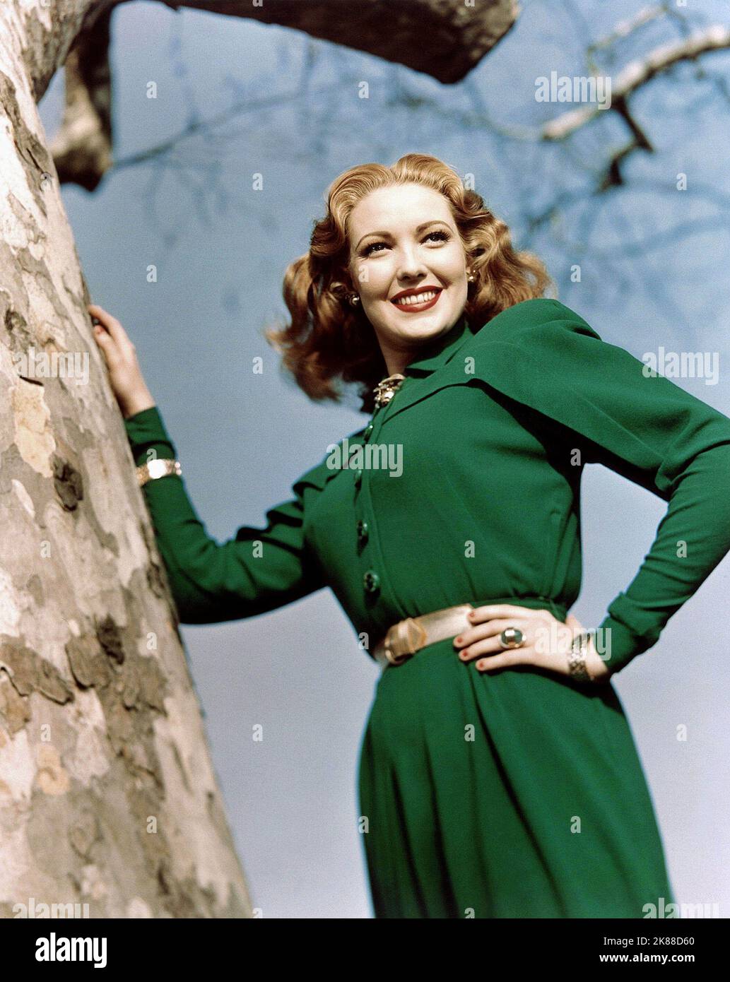 Linda Darnell Actress 01 May 1951 **WARNING** This Photograph is for ...