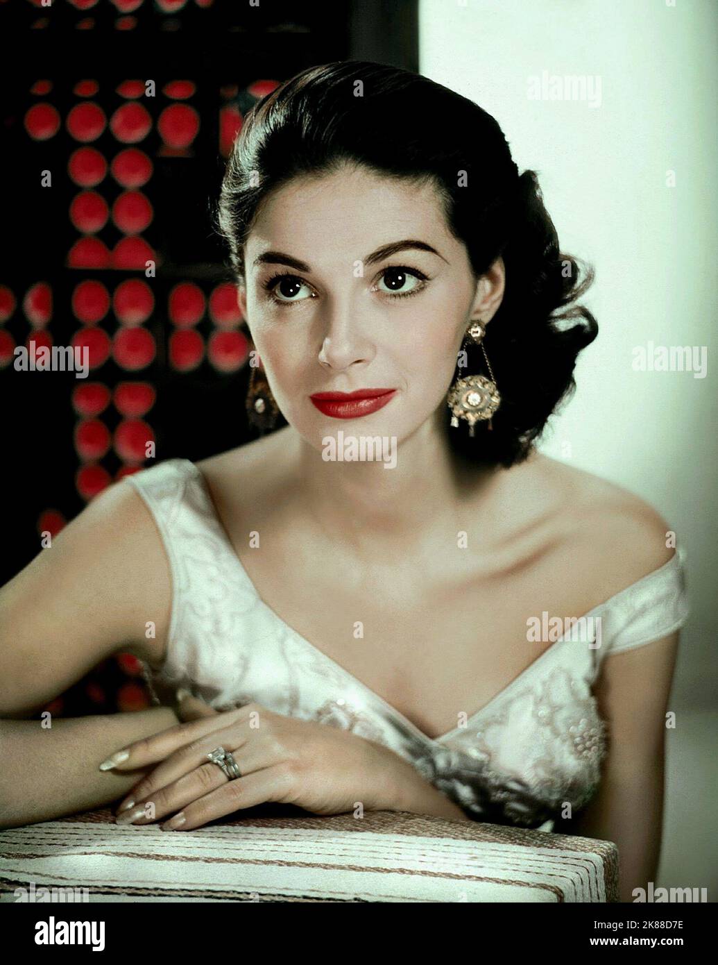 Pier Angeli Actress 01 May 1953 **WARNING** This Photograph is for ...