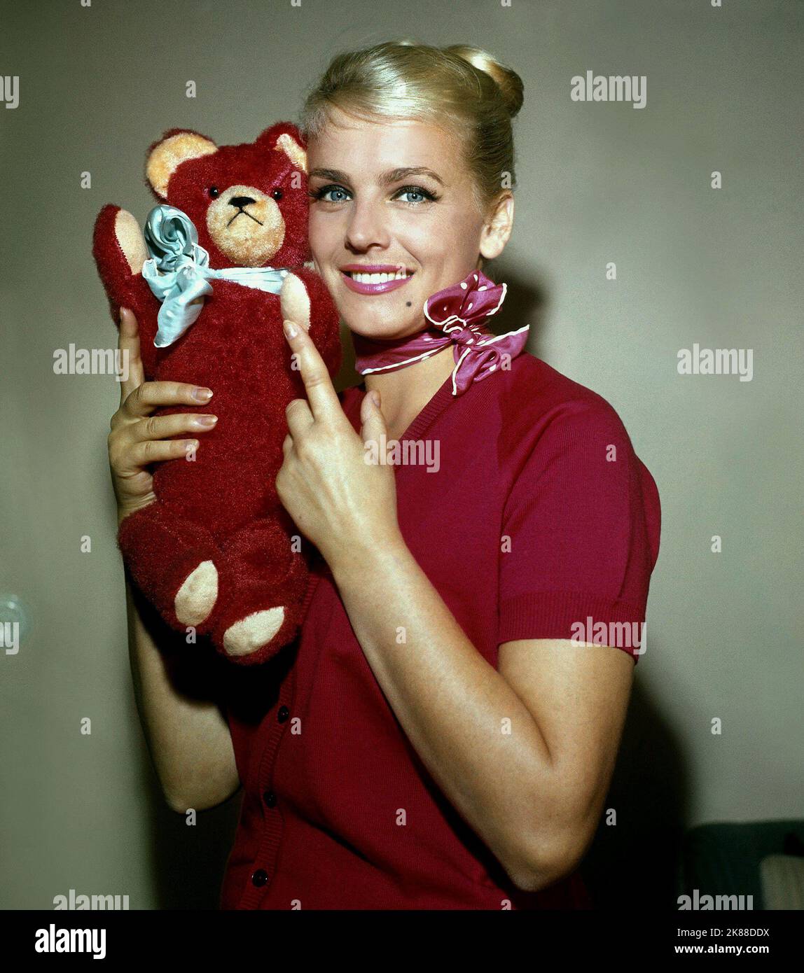 Christiane Maybach & Teddybear Actress 01 May 1958 **WARNING** This ...