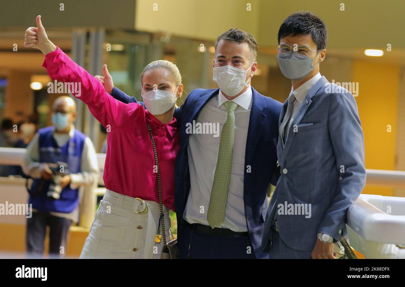 Race 2, HANDSOME REBEL, ridden by Victor Wong Chun, won the class 5 ...