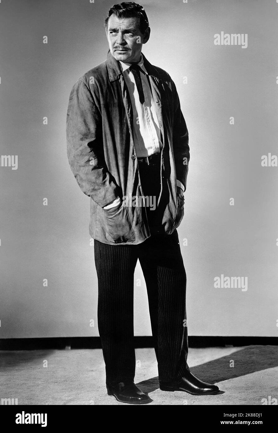 Clark gable actor 1956 hi-res stock photography and images - Alamy