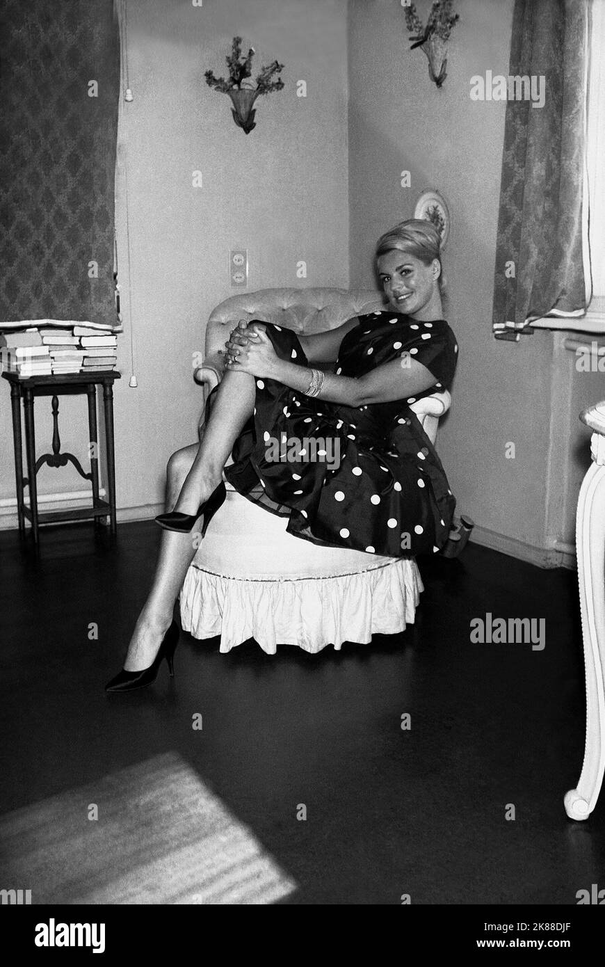 Christiane Maybach Actress 01 May 1958 **WARNING** This Photograph is ...