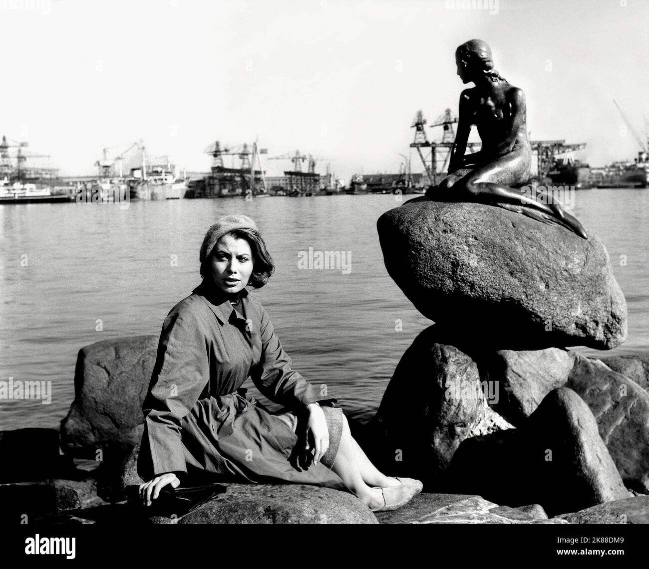 Ingmar Zeisberg Actress & The Litlle Mermaid 01 May 1955 **WARNING ...