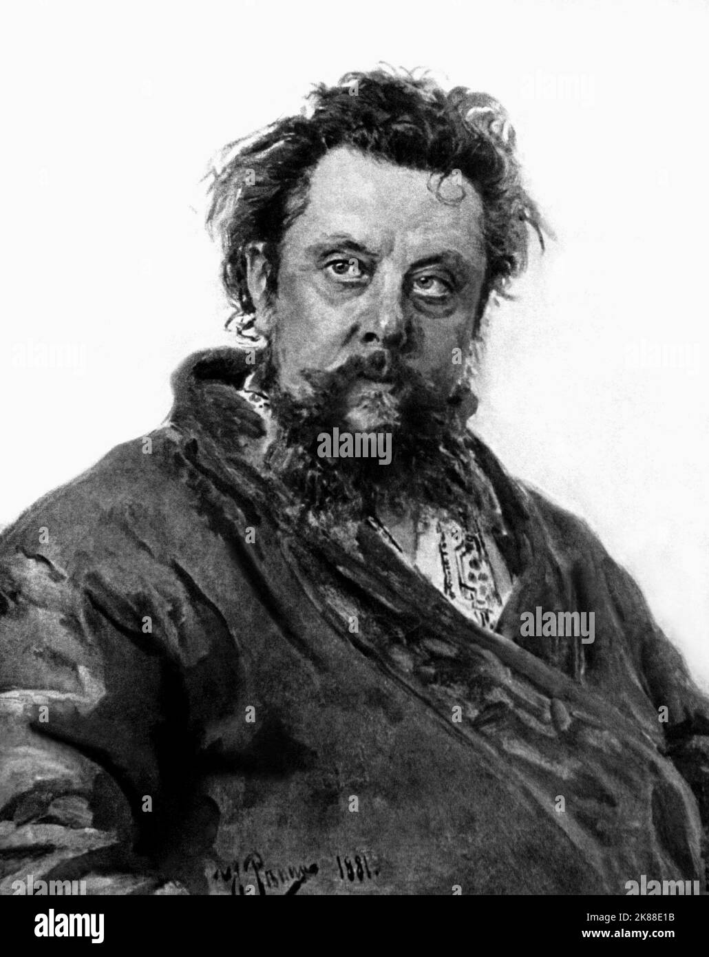 Modest Mussorgsky Music Composer 01 May 1881 **WARNING** This ...