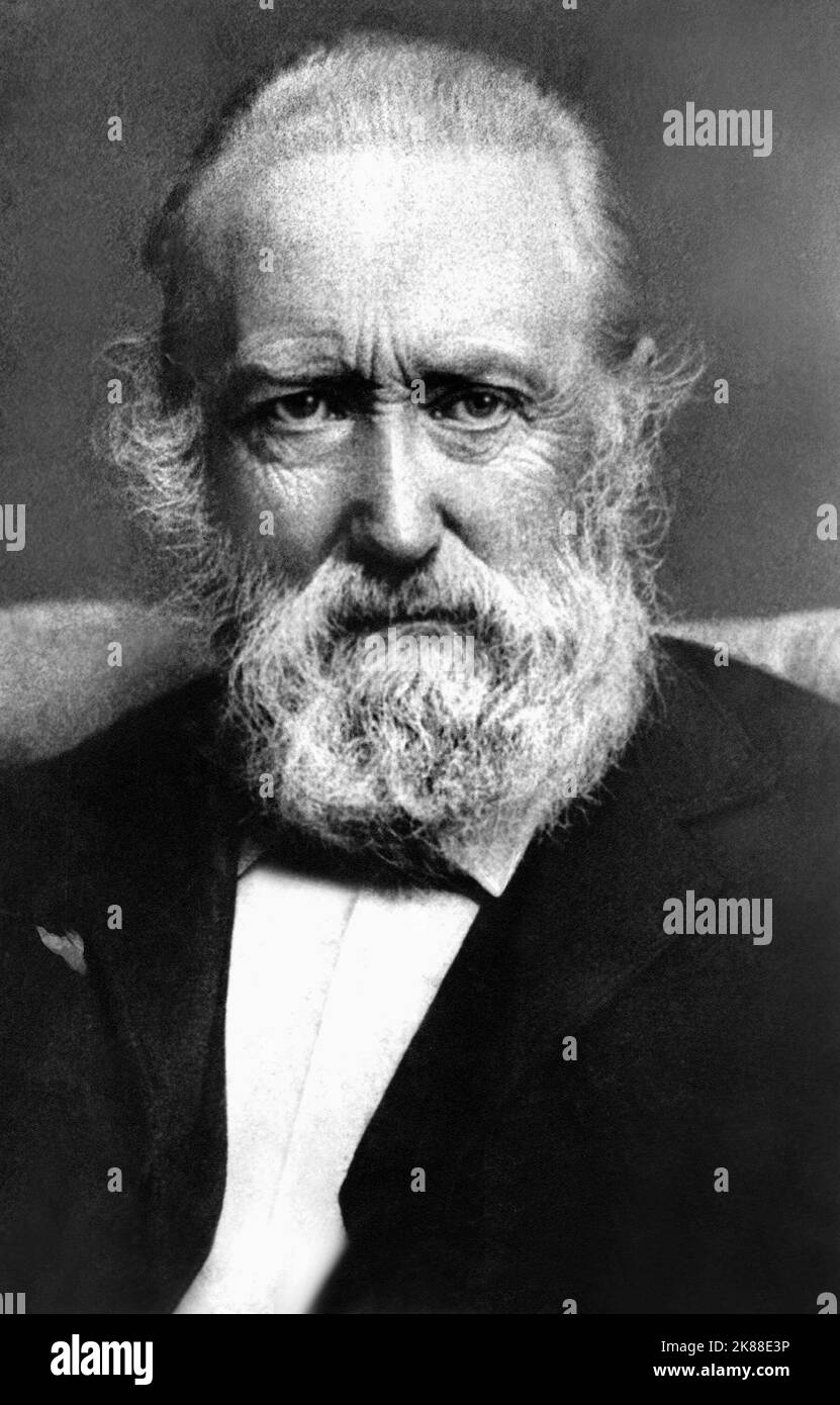 Theodor Storm Writer 01 May 1887 **WARNING** This Photograph is for ...