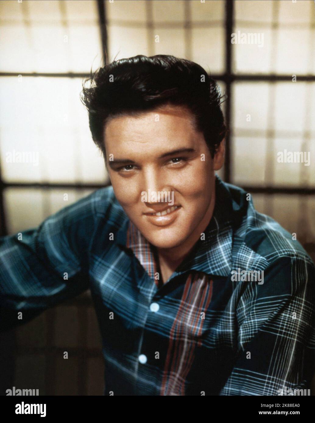 Elvis Presley Singer & Actor 01 June 1958 **WARNING** This Photograph ...