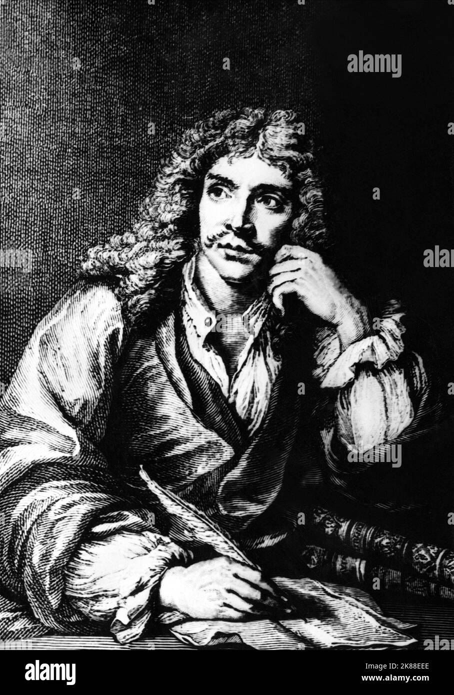 Moliere Playwright 01 January 1753 **WARNING** This Photograph is for ...