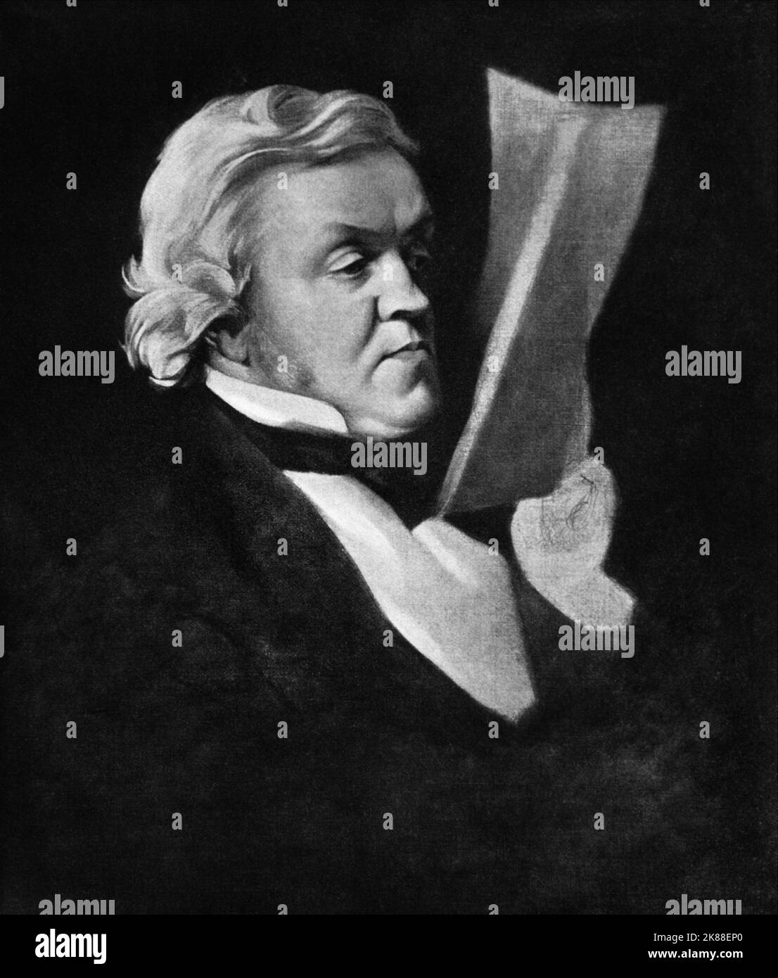 William Makepeace Thackeray Writer (1811-1863) Gemalt Von Samuel ...