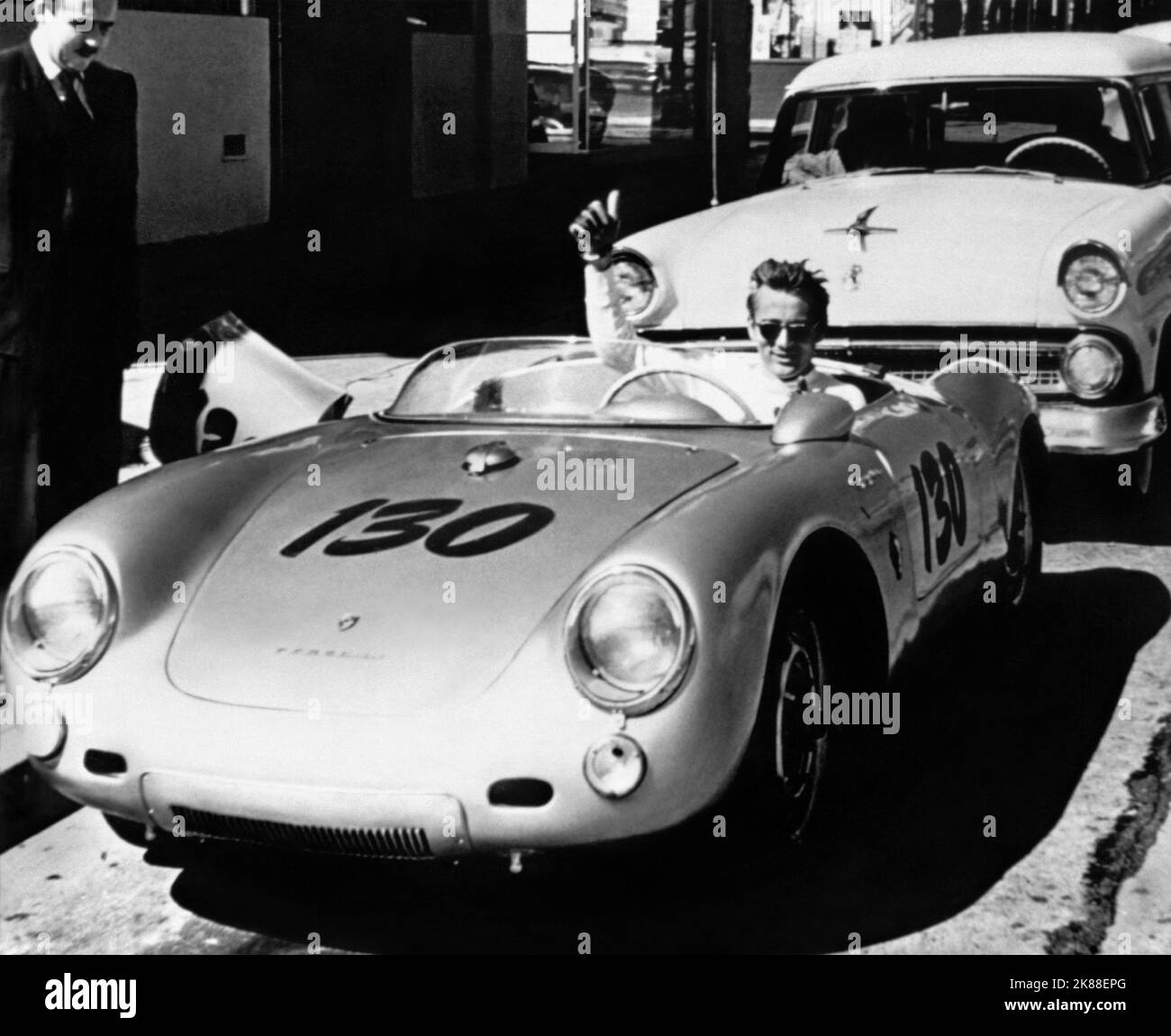 James Dean Actor Porsche 550 Spyder 01 September 1955 **WARNING** This ...