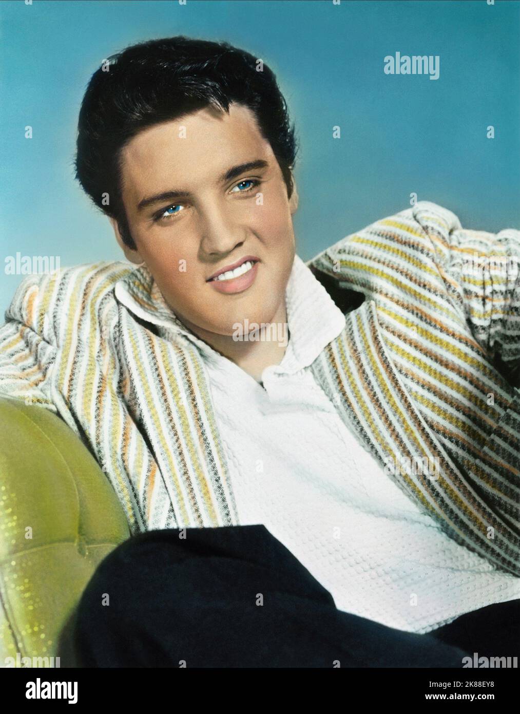 Elvis Presley Singer & Actor 01 May 1957 **WARNING** This Photograph is ...