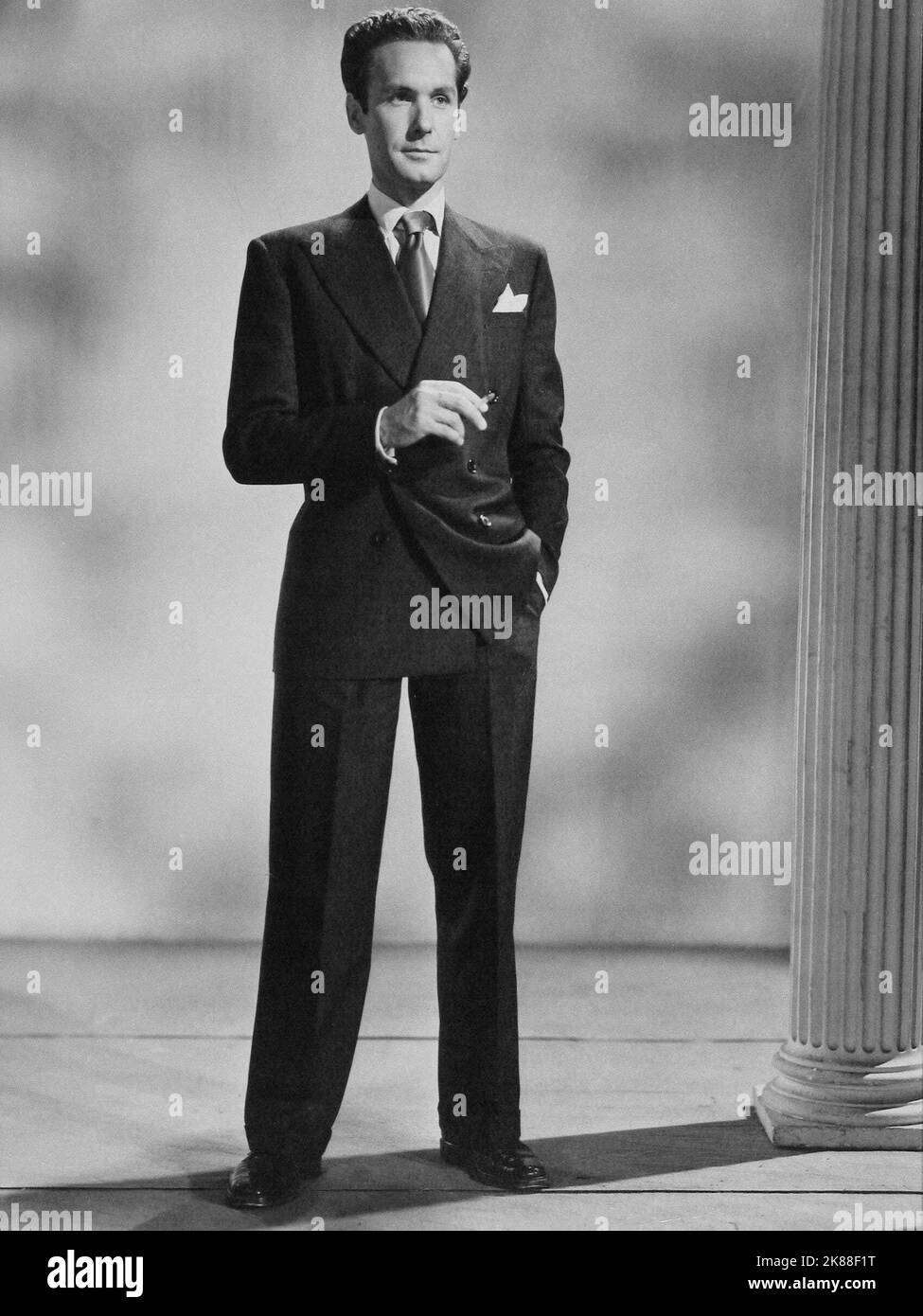 Griffith Jones Actor 01 May 1947 **WARNING** This Photograph is for ...