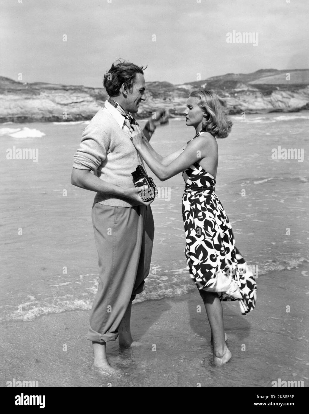 Ann Todd Actors 21 May 1949 **WARNING** This Photograph is for ...